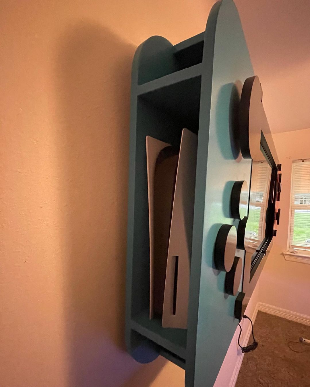 Giant Nintendo Switch TV Mount Can House a PS5