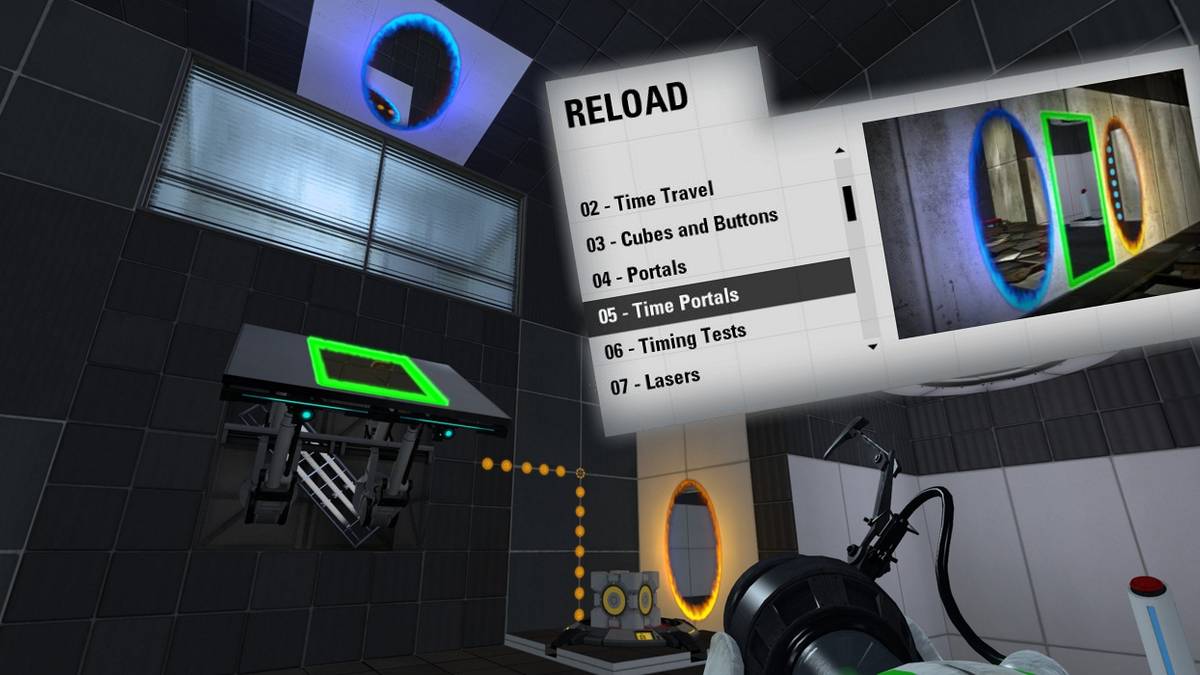 Portal Reloaded is a Smart Take on Time Loops in Games