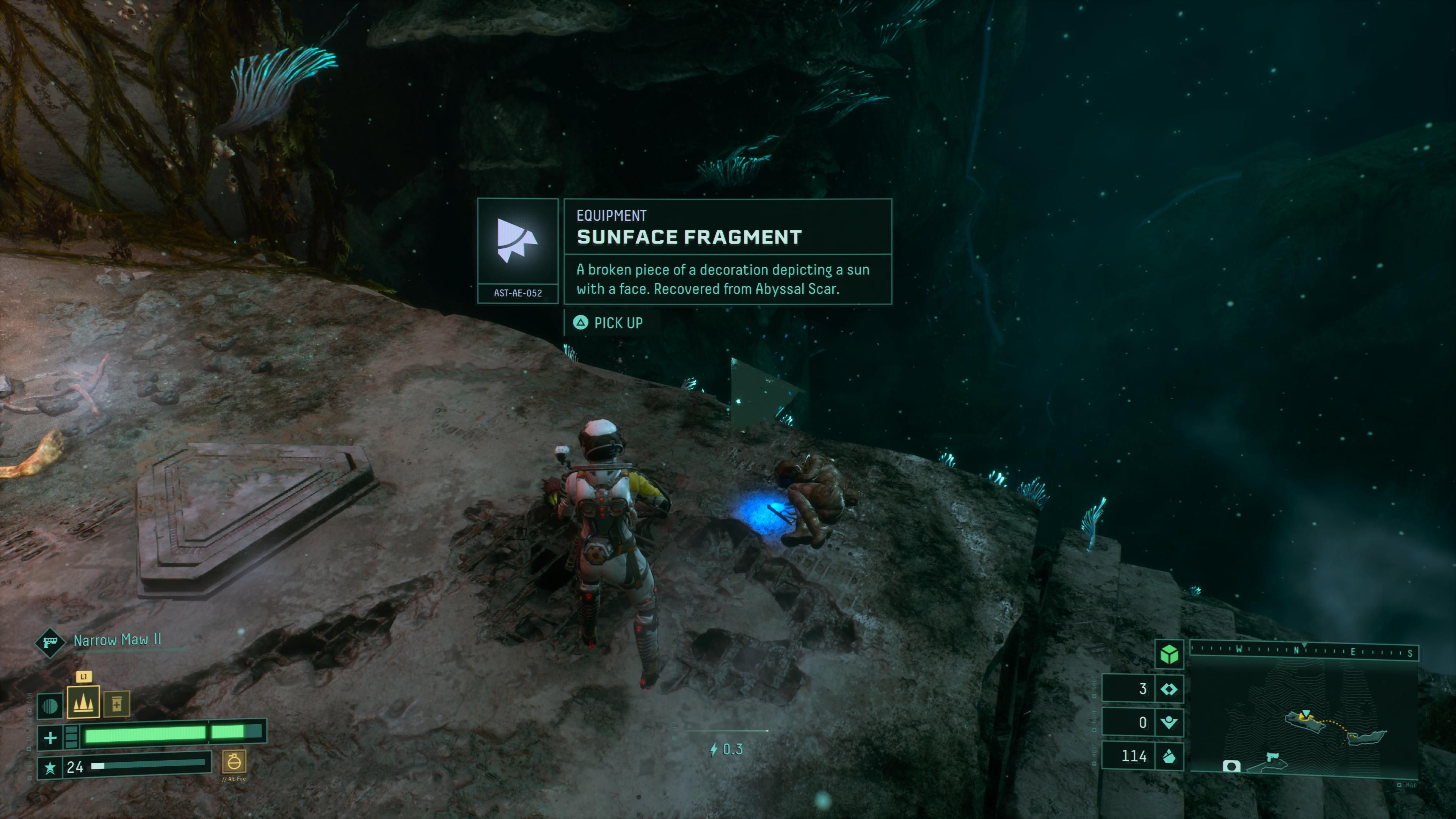 Returnal - Where to Find Biome 6 (Abyssal Scar) Sunface Fragment