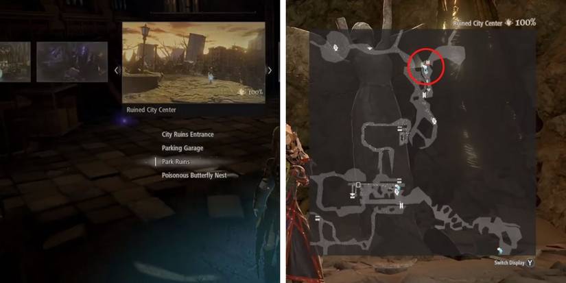 Code Vein: Goddess Statue Location