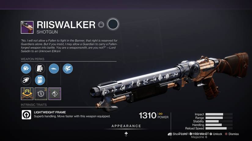 Destiny 2: How to Get the Riiswalker Shotgun and Which God Rolls to Look For