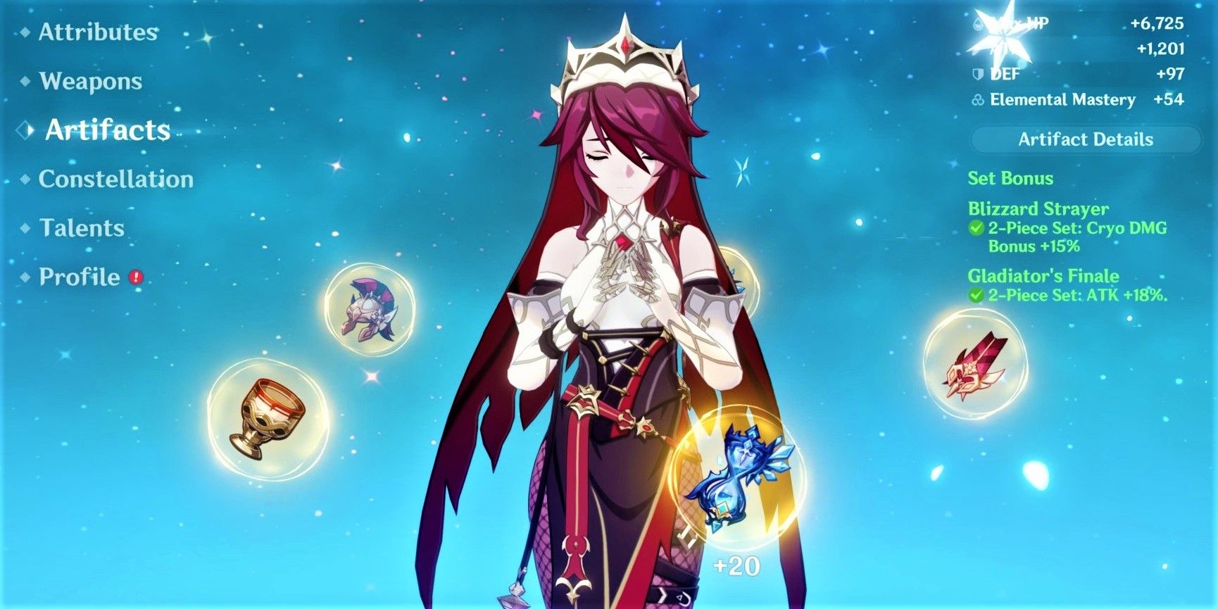 Rosaria Build Guide - Genshin Impact