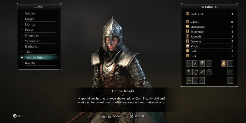 Demon's Souls: Every Class, Ranked From Best To Worst