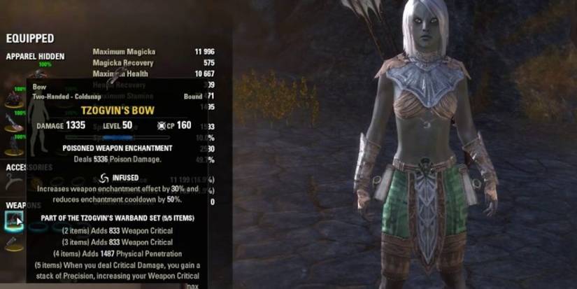 Elder Scrolls Online: Best Armor Sets For Nightblades