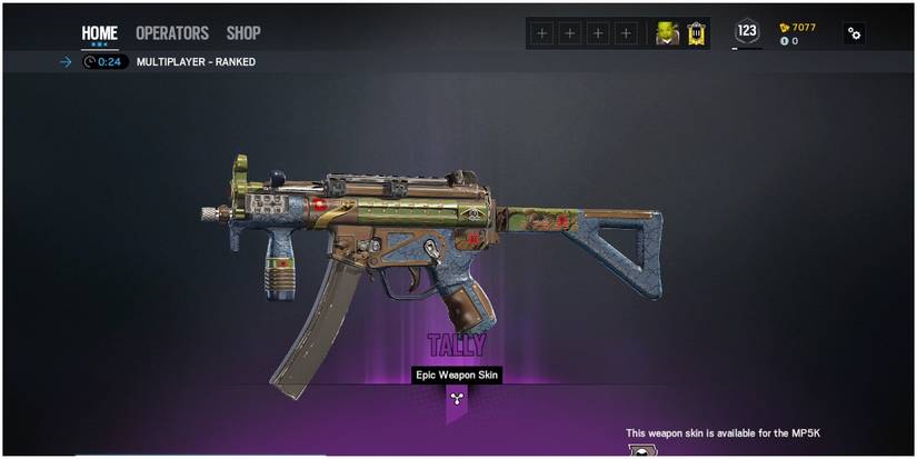 Rainbow Six Siege: The 10 Nicest MP5K Skins & How Much They Cost