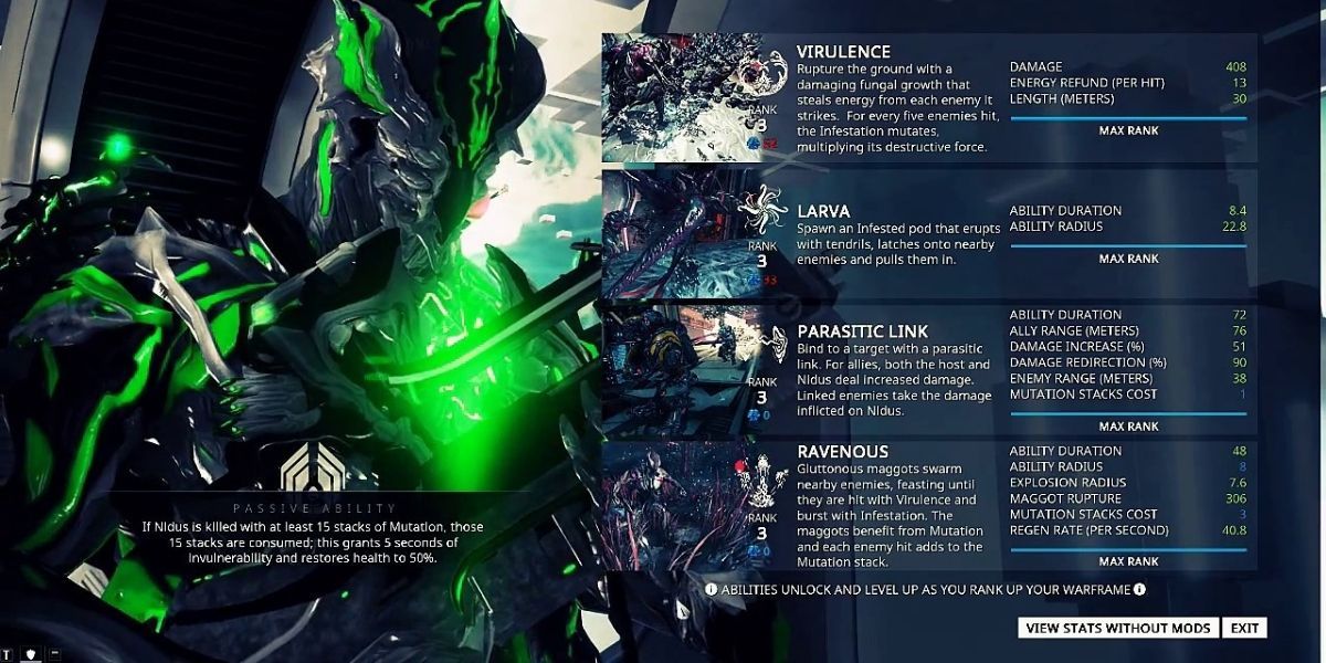 Warframe: Guide To Playing As Nidus