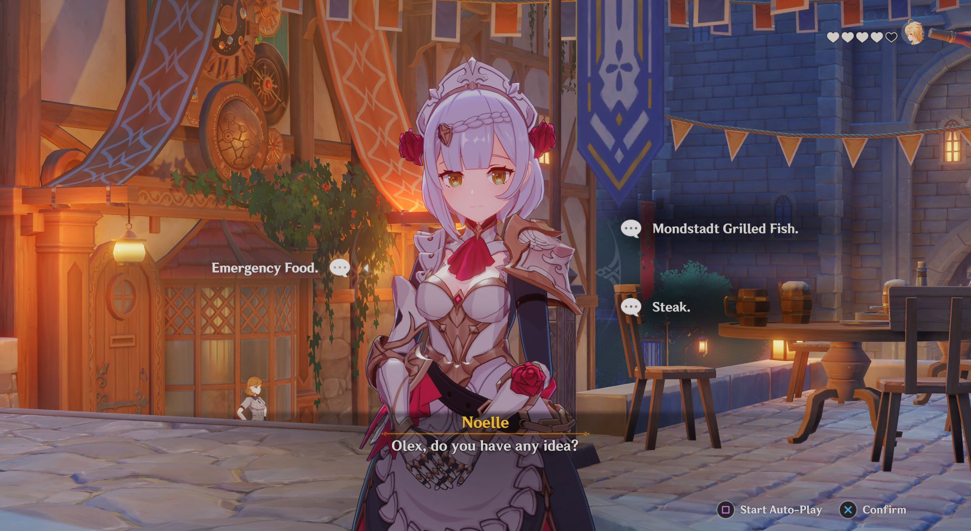 Genshin Impact: Noelle Act 2 Hangout Guide