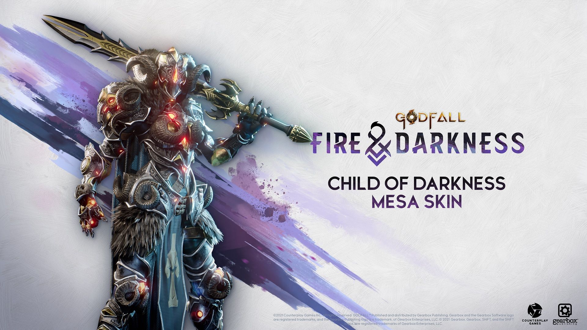 Exclusive: Godfall Fire and Darkness Valorplate Skins Revealed