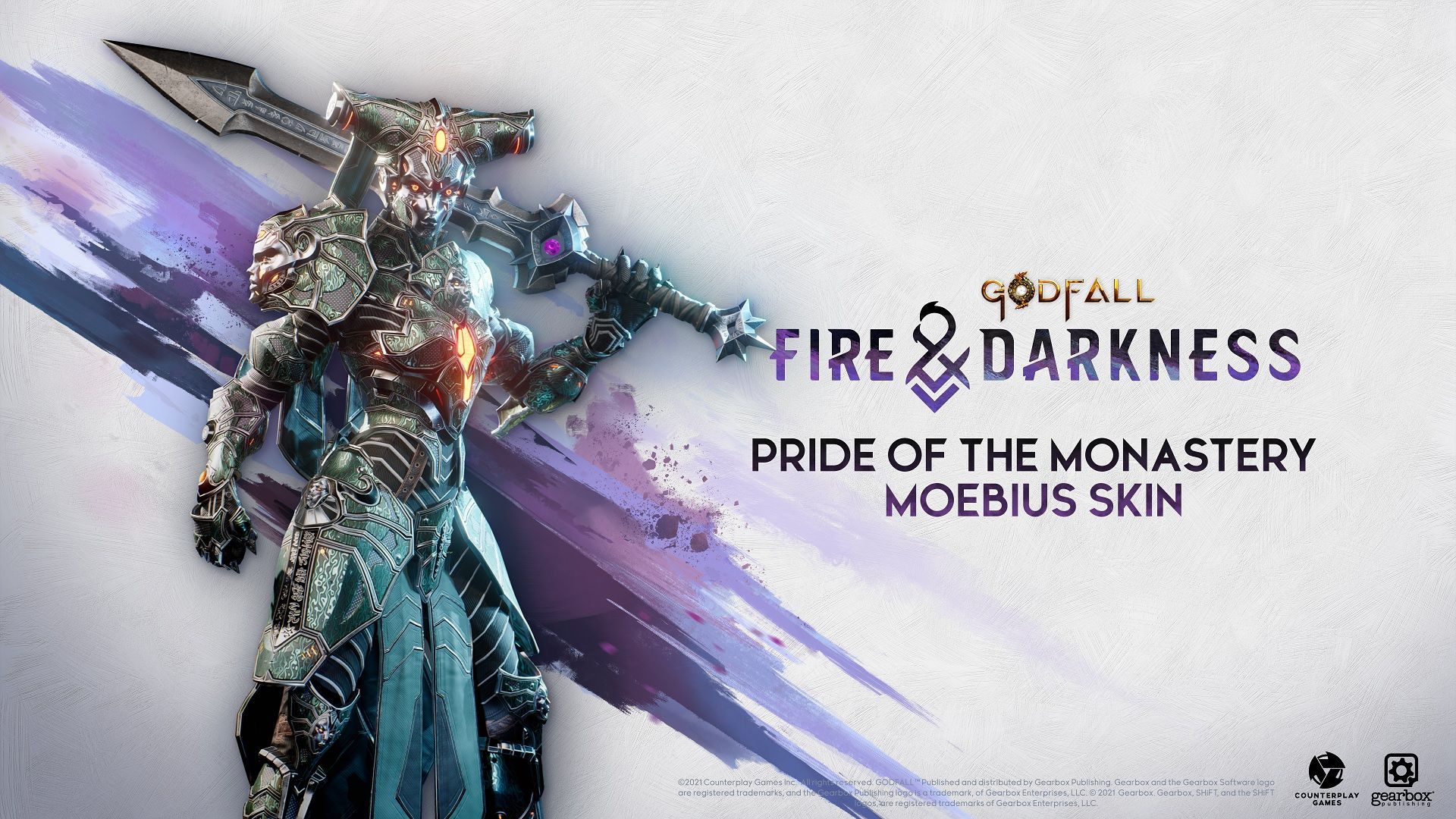 Exclusive: Godfall Fire and Darkness Valorplate Skins Revealed