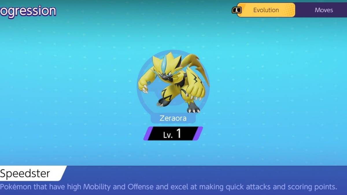 Pokemon Unite: Zeraora Builds