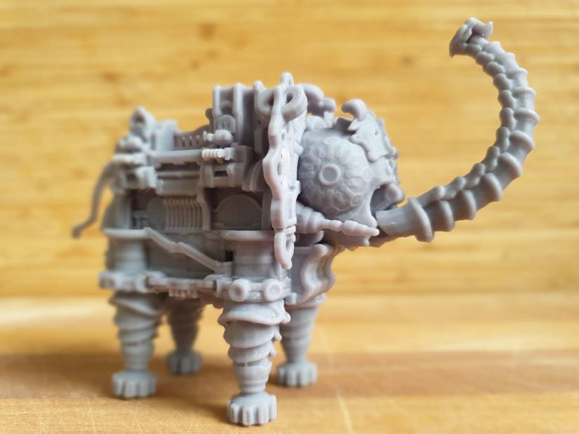 Breath of the Wild Fan Shows Off Impressive 3D Printed Divine Beast Vah ...