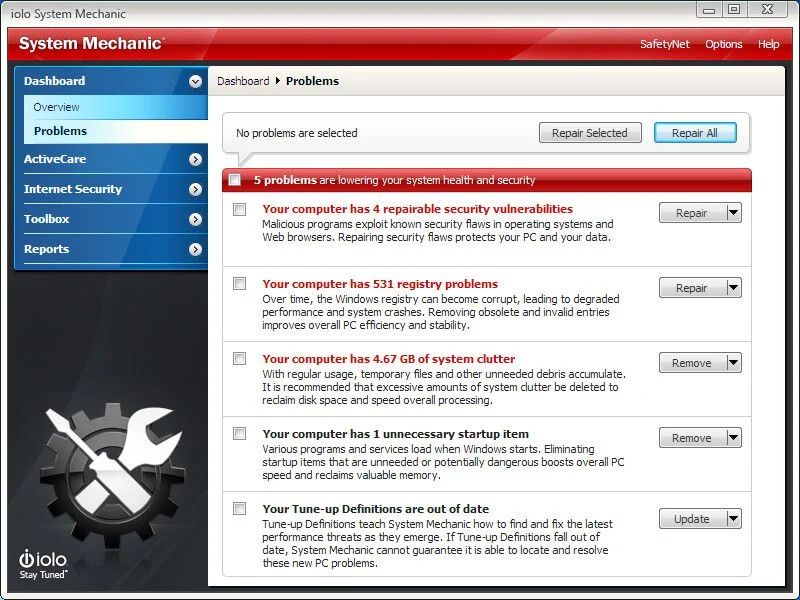 System Mechanic 10.5 Review