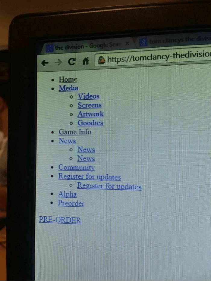 'Tom Clancy's The Division' Alpha Test Inbound?