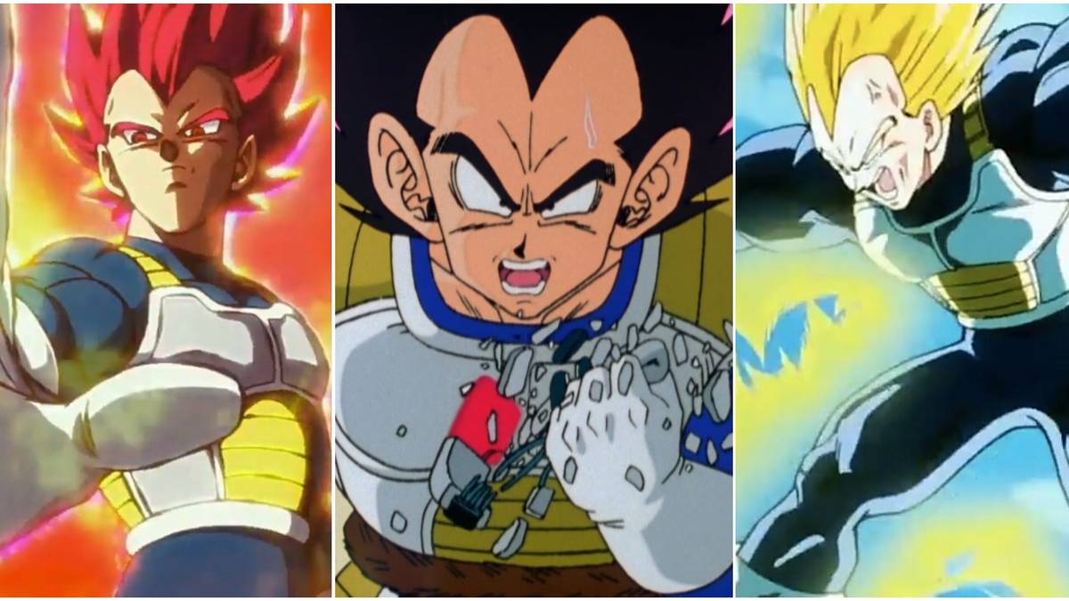 Dragon Ball: Estimating Vegeta's Power Level In Every Major Saga