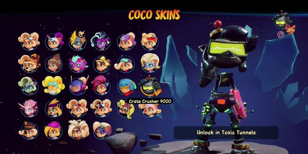Crash Bandicoot 4: 10 Best Coco Skins (& How To Unlock Them)