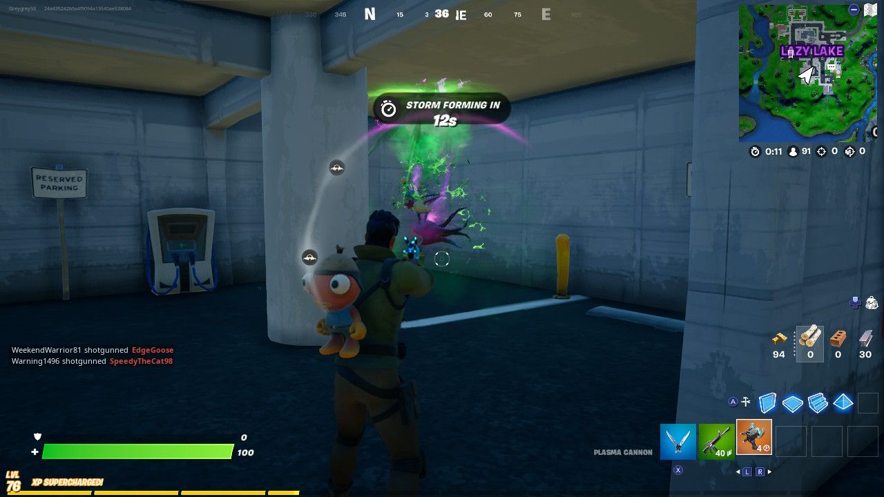 Fortnite: How to Dance With an Alien Parasite at Believer Beach, Lazy ...