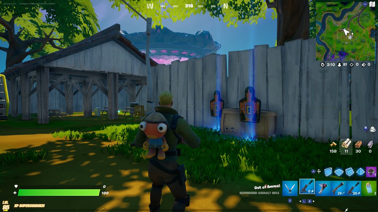 Fortnite: How to Destroy Target Dummies with IO Weapons for Week 12 Quest