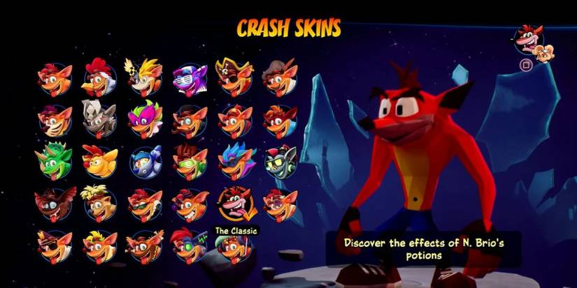 Crash Bandicoot 4: 10 Best Crash Skins (& How To Unlock Them)