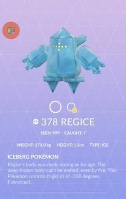 Pokemon GO: How to Counter Regice