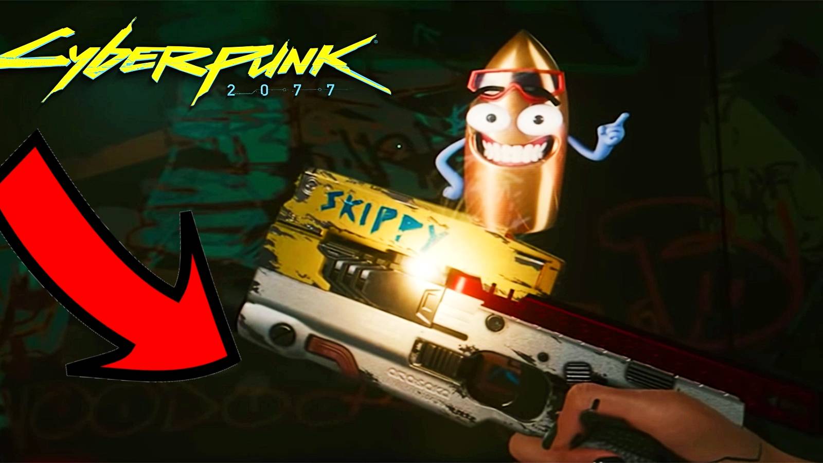 Cyberpunk 2077 Fan Creates 3D Printed 'Skippy' Gun