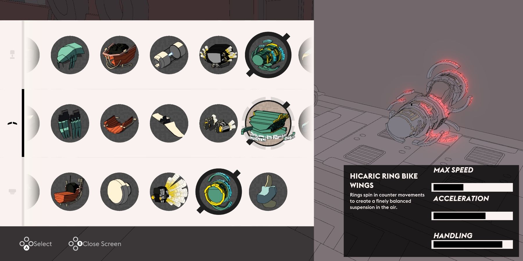 Sable: All Jetbike Parts Ranked By Performance