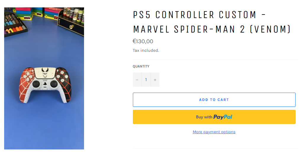 Spider-Man Fan Makes Awesome Custom DualSense Controller