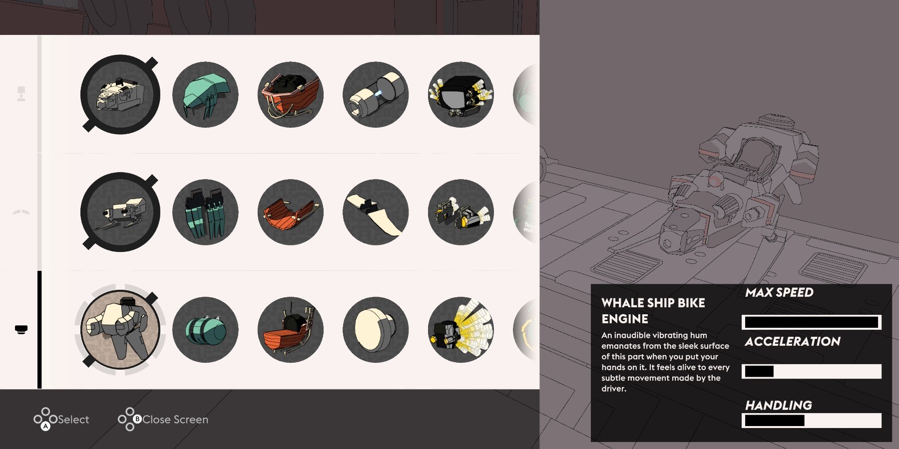 Sable: All Jetbike Parts Ranked By Performance