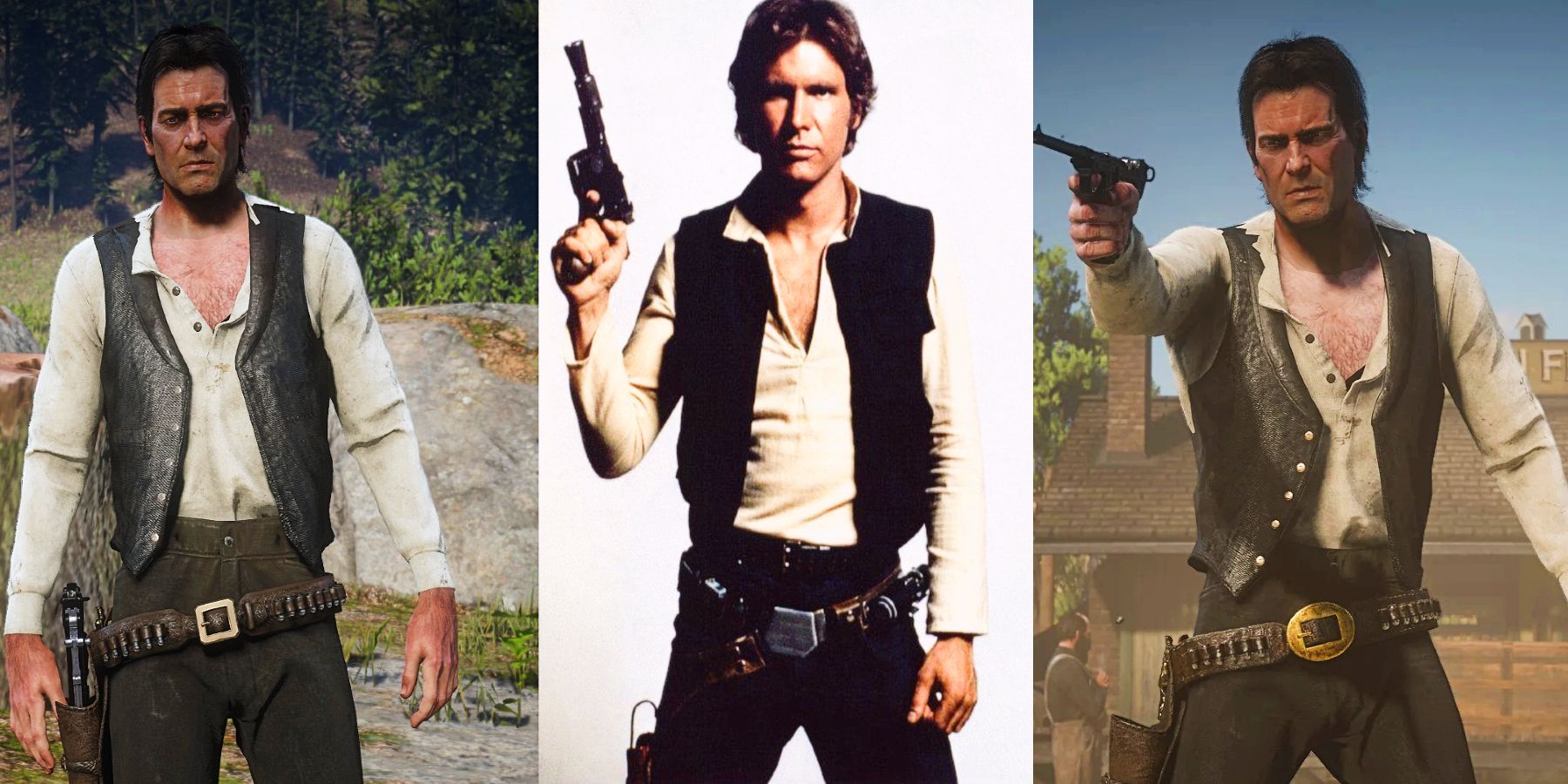 Red Dead Redemption 2 Fan Creates Han Solo from Star Wars