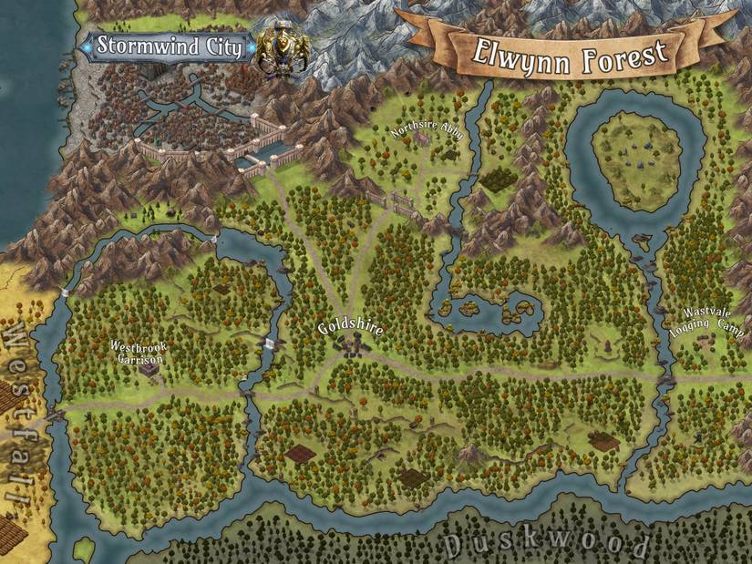 World of Warcraft Fan Recreates Azeroth Using Inkarnate