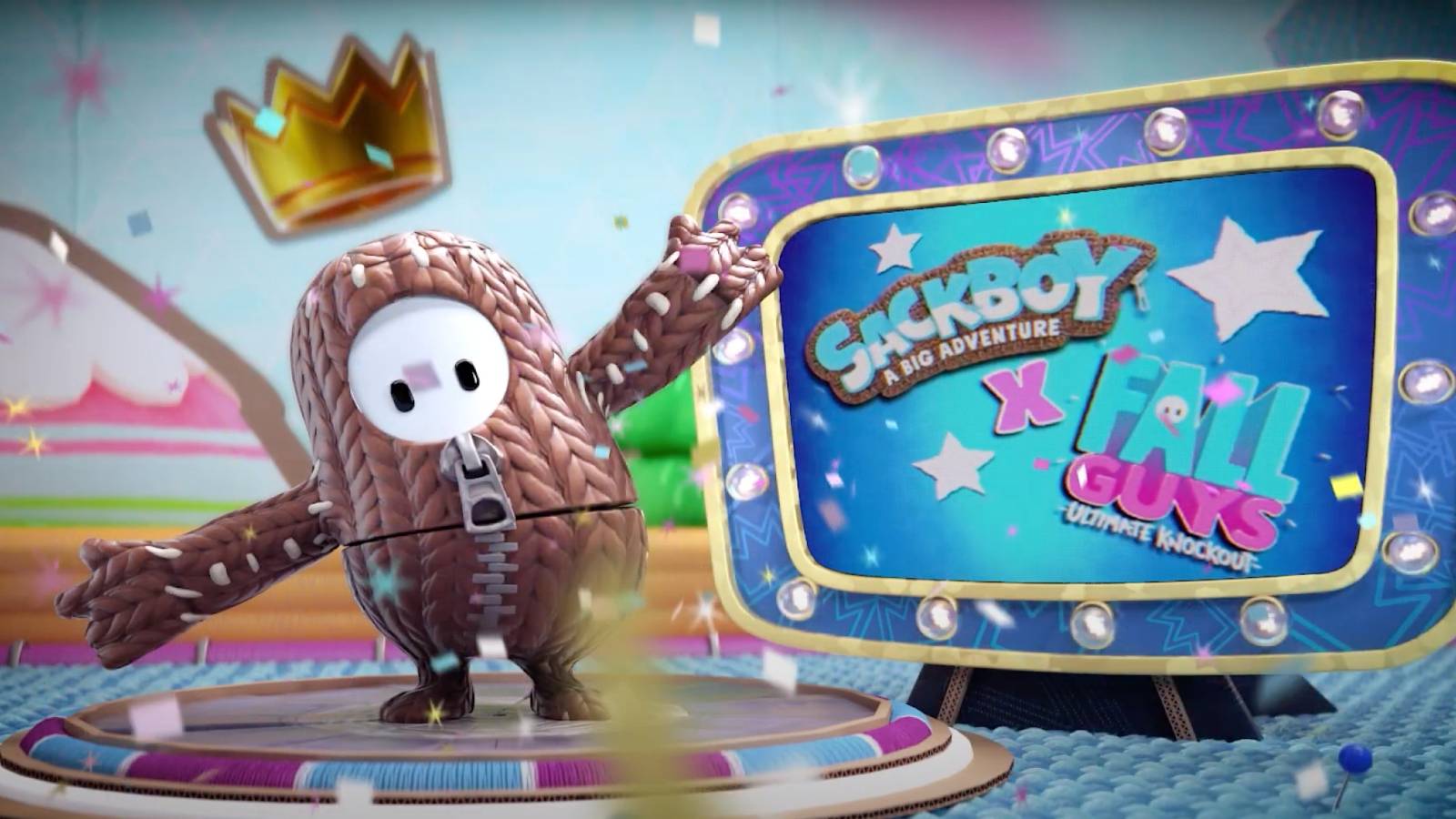 Fall Guys is Crossing Over With Sackboy