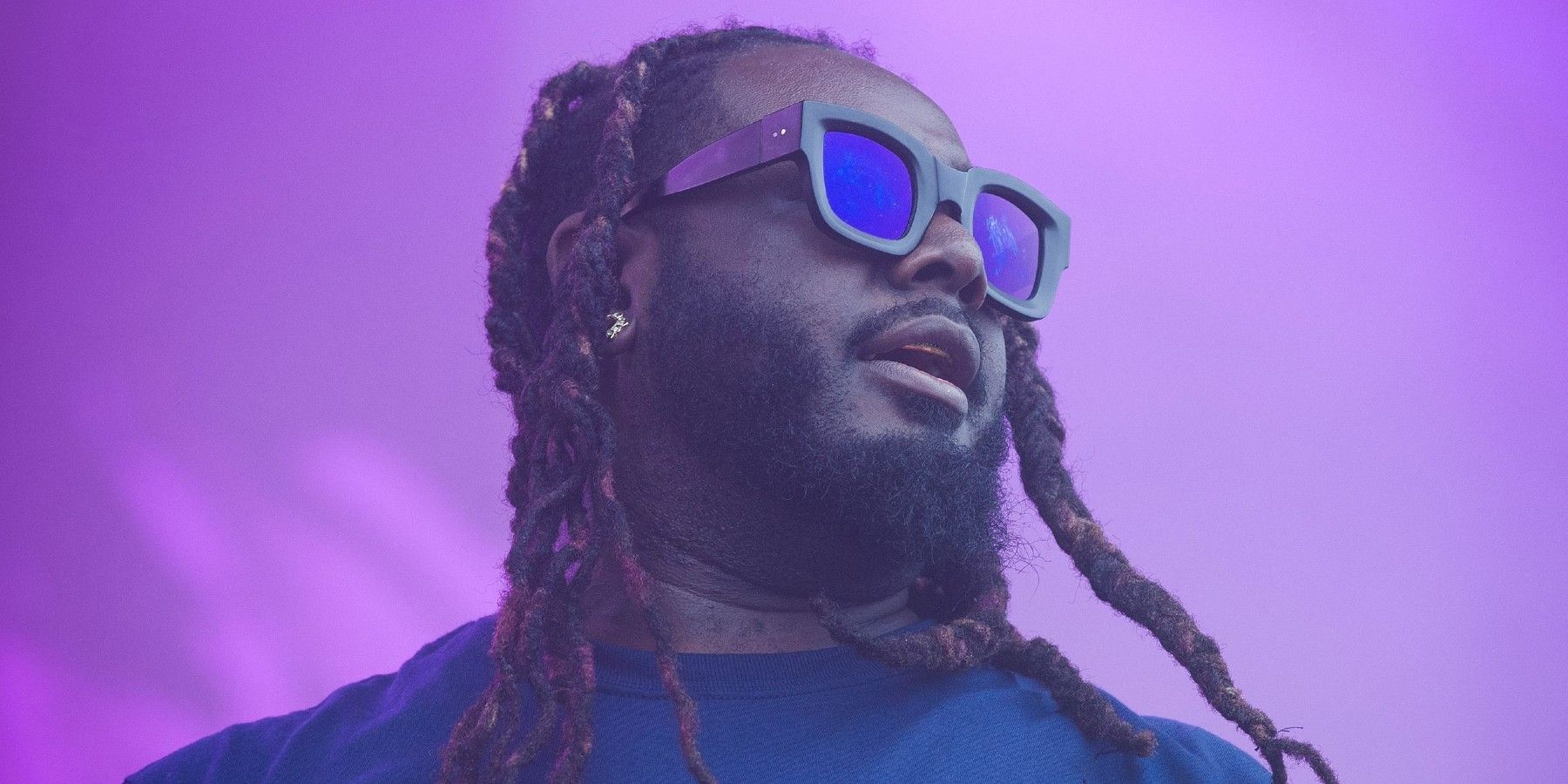 T Pain Dreads 47 Pain Celebrates The Release Of Thr33 Ringz Stock