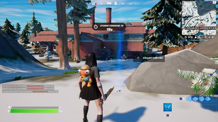 Fortnite Chapter 3: Where to Collect Cog Tags for Delta-One Quest