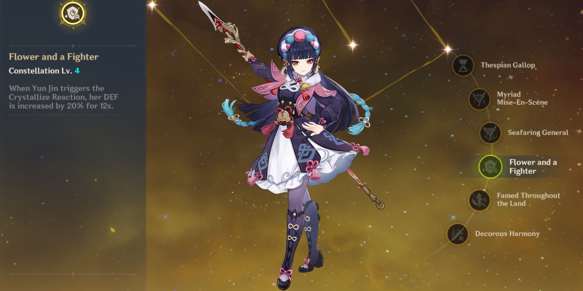 Yun Jin Constellation Guide - Genshin Impact