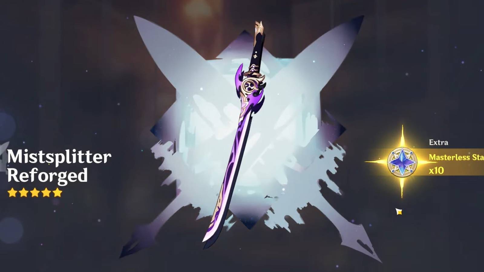 Genshin Impact Player Creates Real-life Mistsplitter Reforged