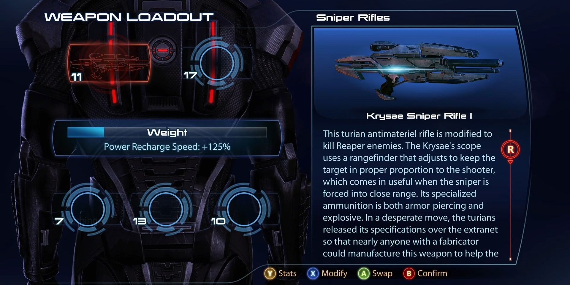 Best Sniper Rifles In Mass Effect Legendary Edition