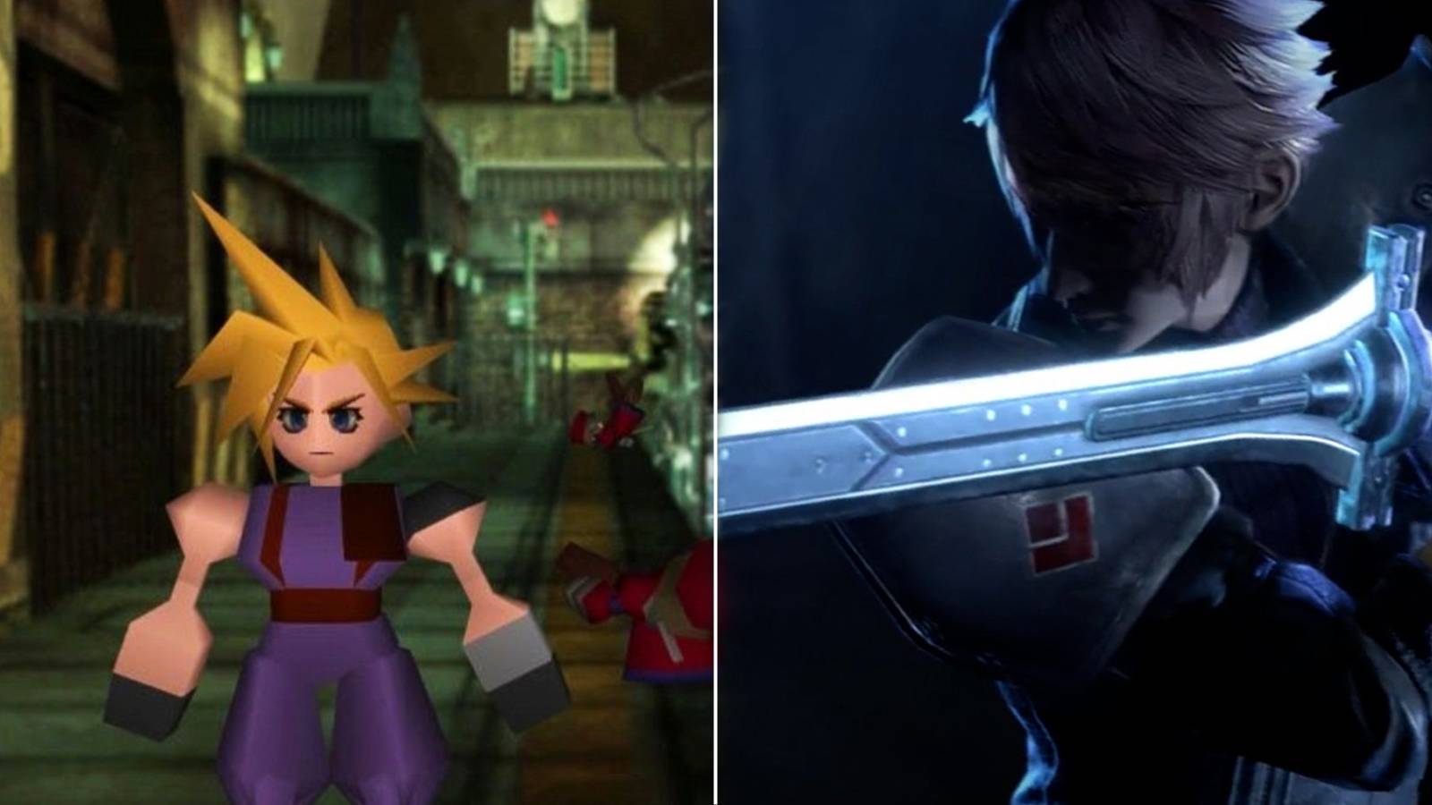Final Fantasy 7: The First Soldier Getting Low-Polygon Fighters