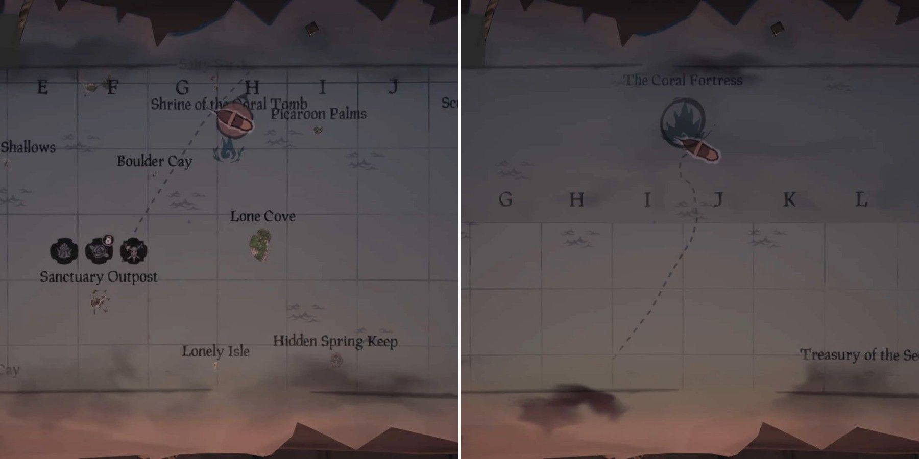 Sea Of Thieves: How To Find The Coral Fortress