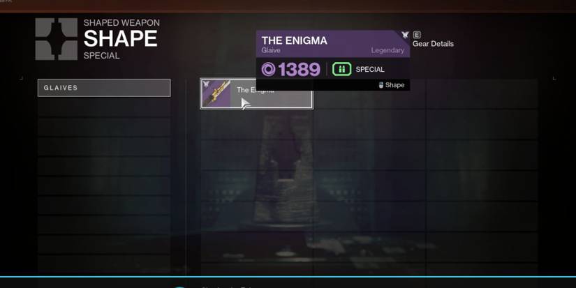 Destiny 2: How To Get The Glaive