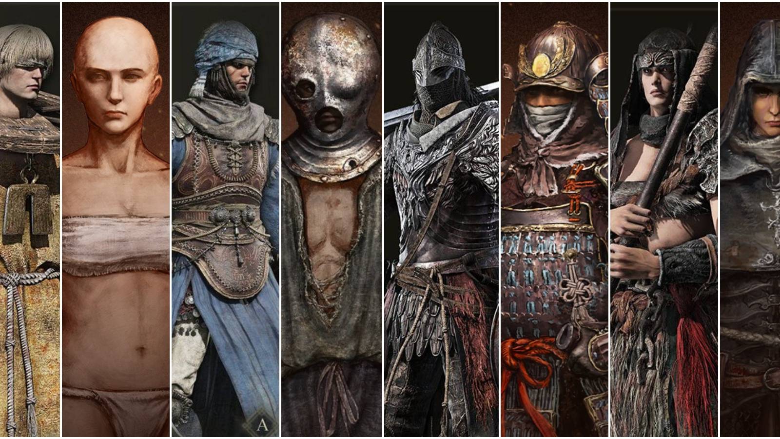 Elden Ring: Stats And Equipment For Every Starting Class