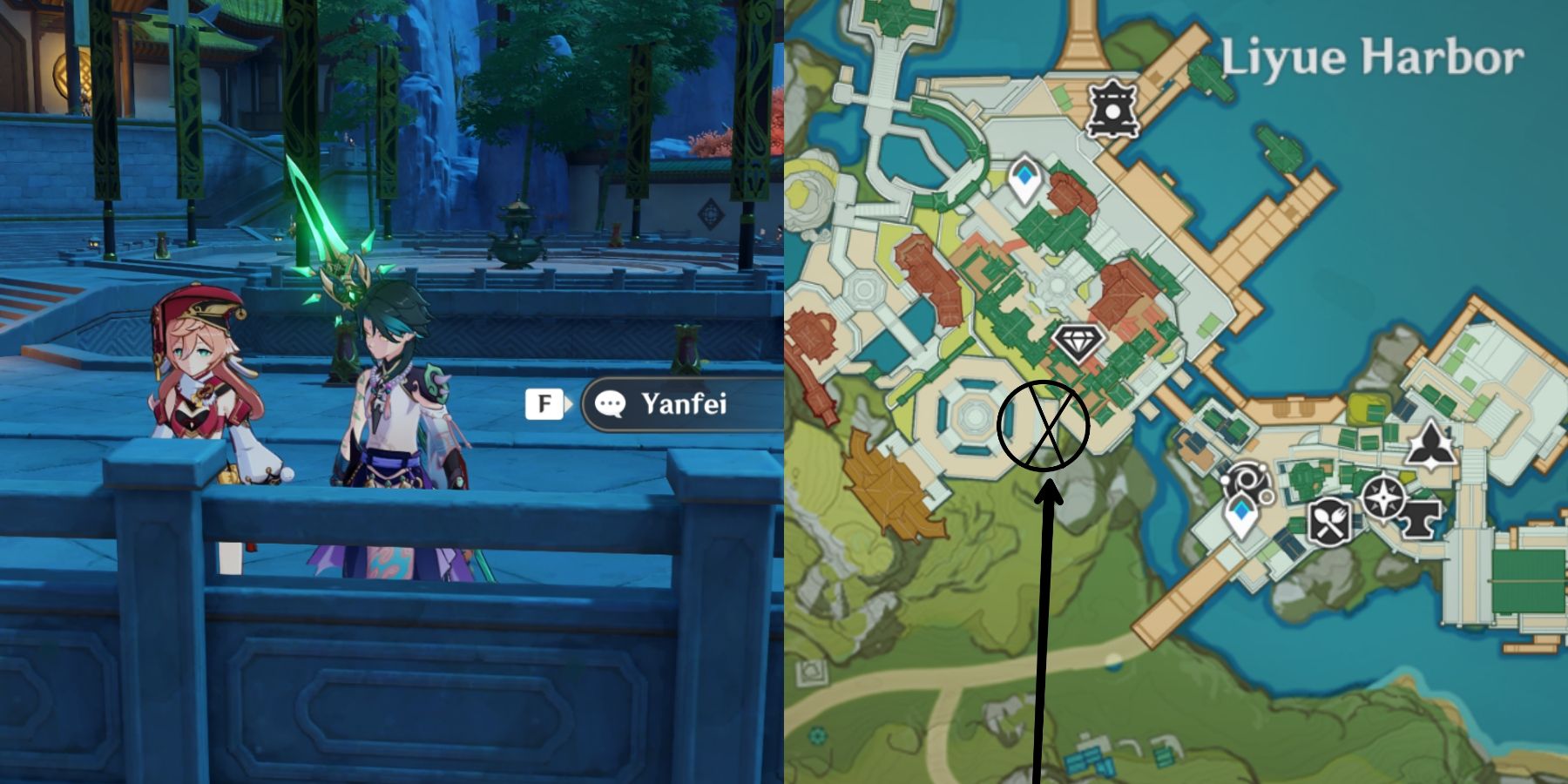 Genshin Impact: All Liyue Characters' Locations During Lantern Rite