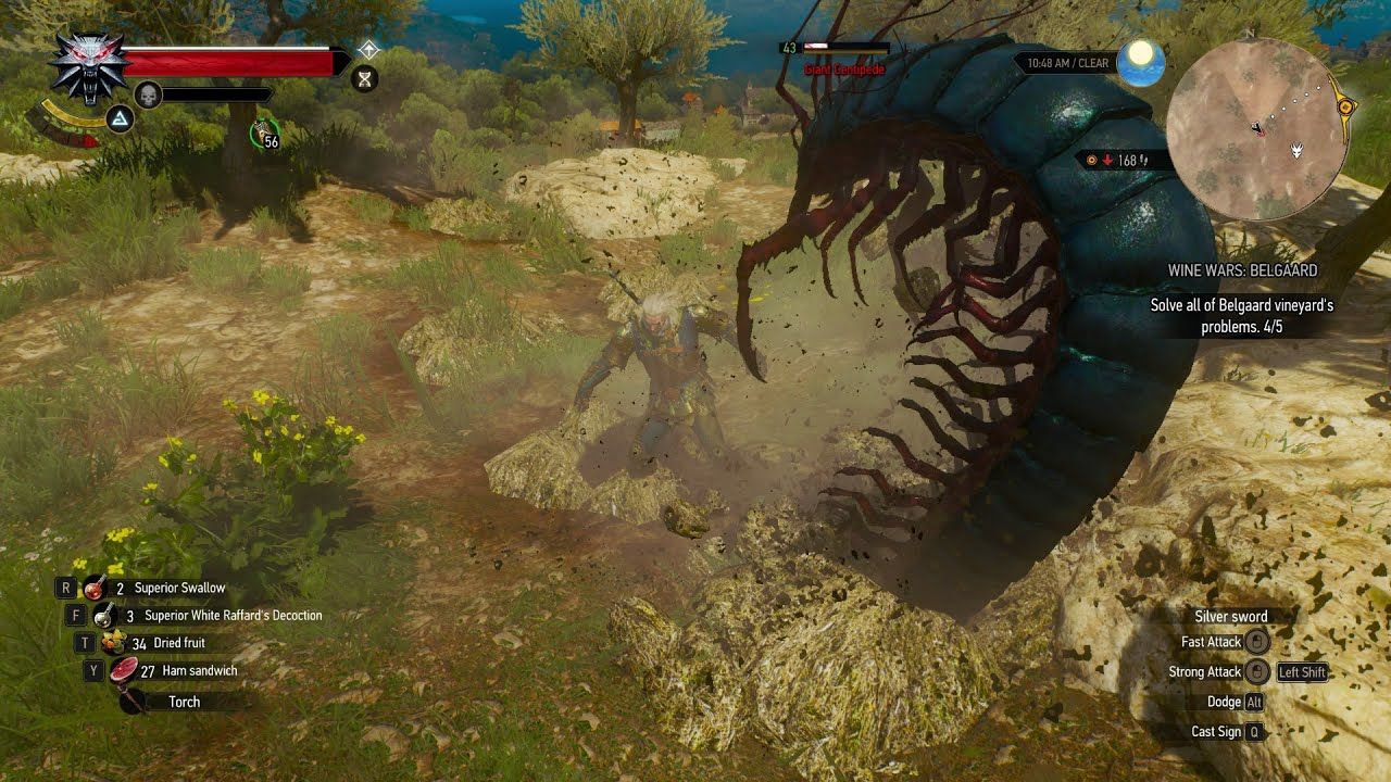 The Witcher 3: Wild Hunt - Insectoids Are Larger And More Dangerous Insects