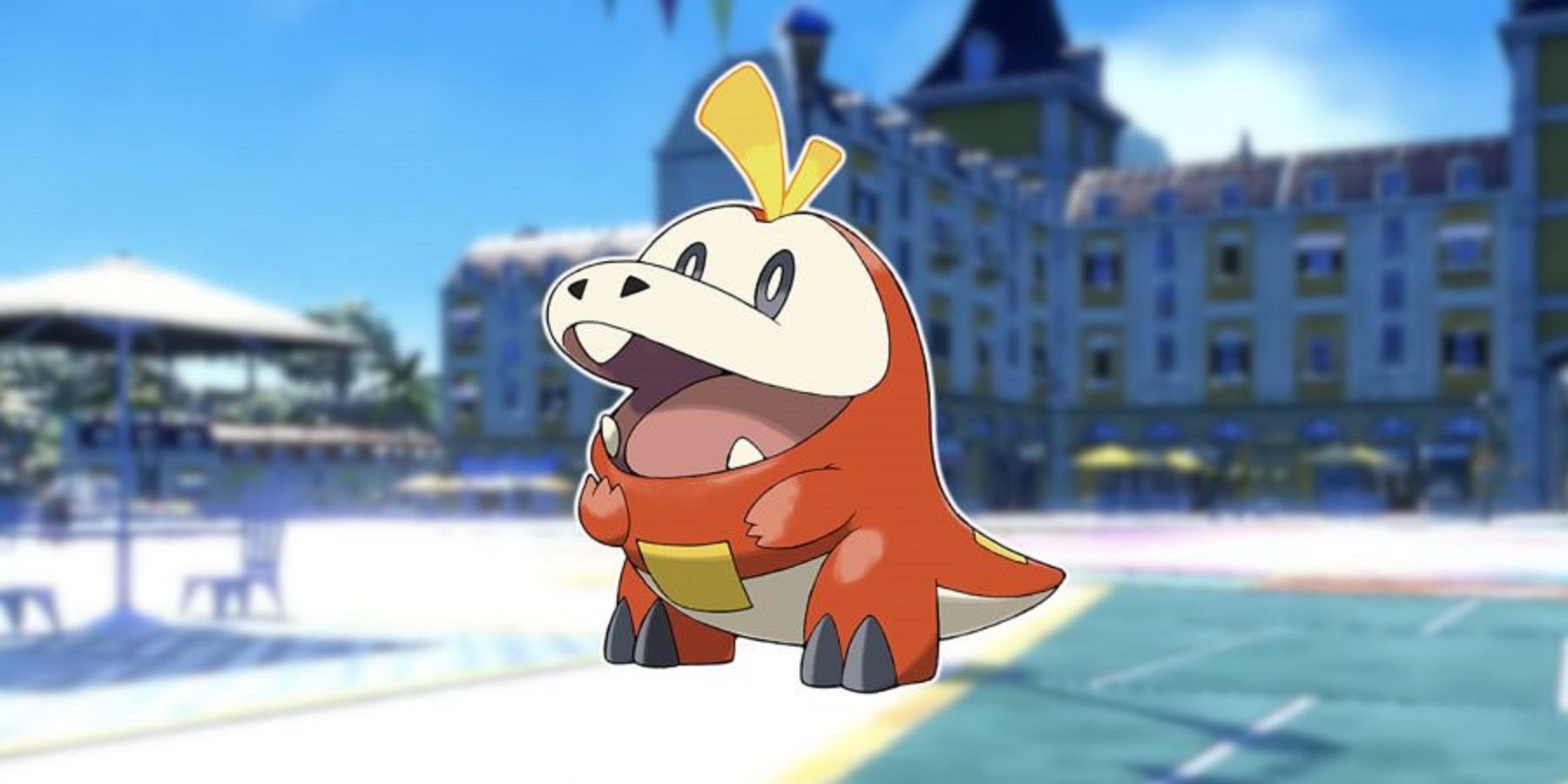 Pokemon Scarlet and Violet Fan Art Gives Fuecoco Retro Look