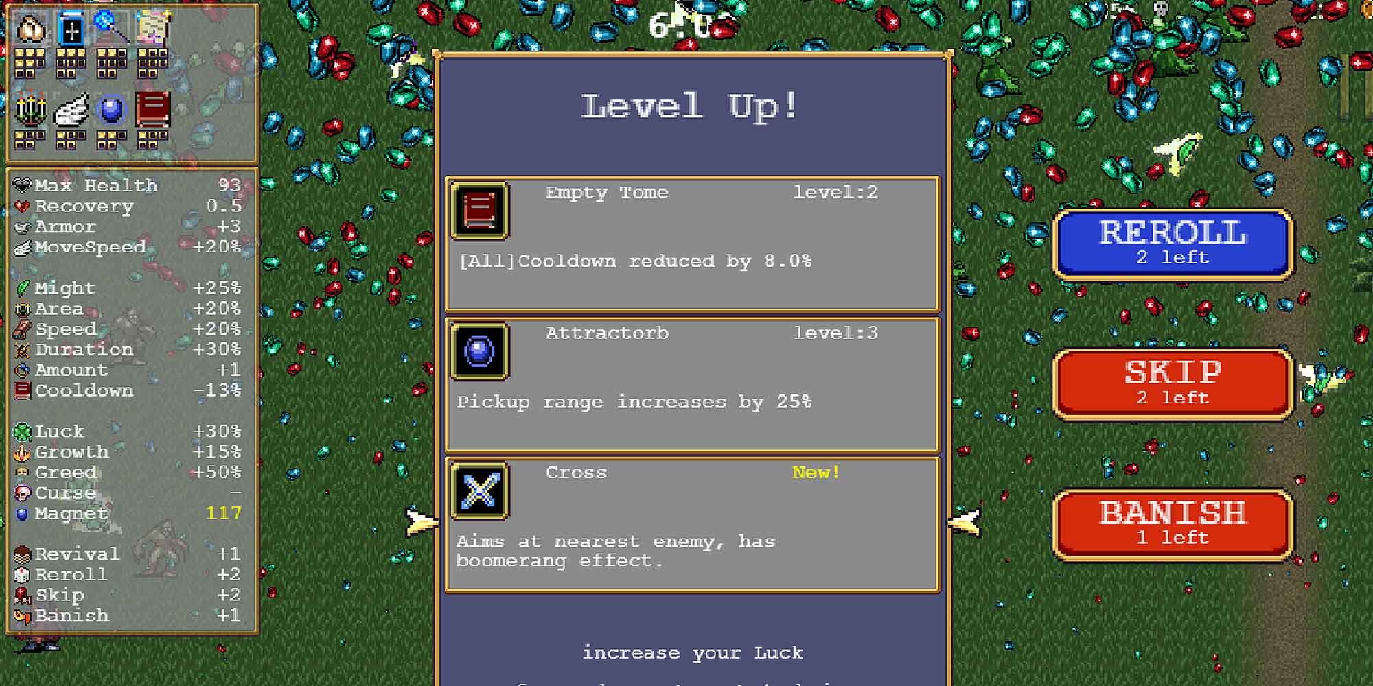 Vampire Survivors: The Best Build For The Mad Forest Stage