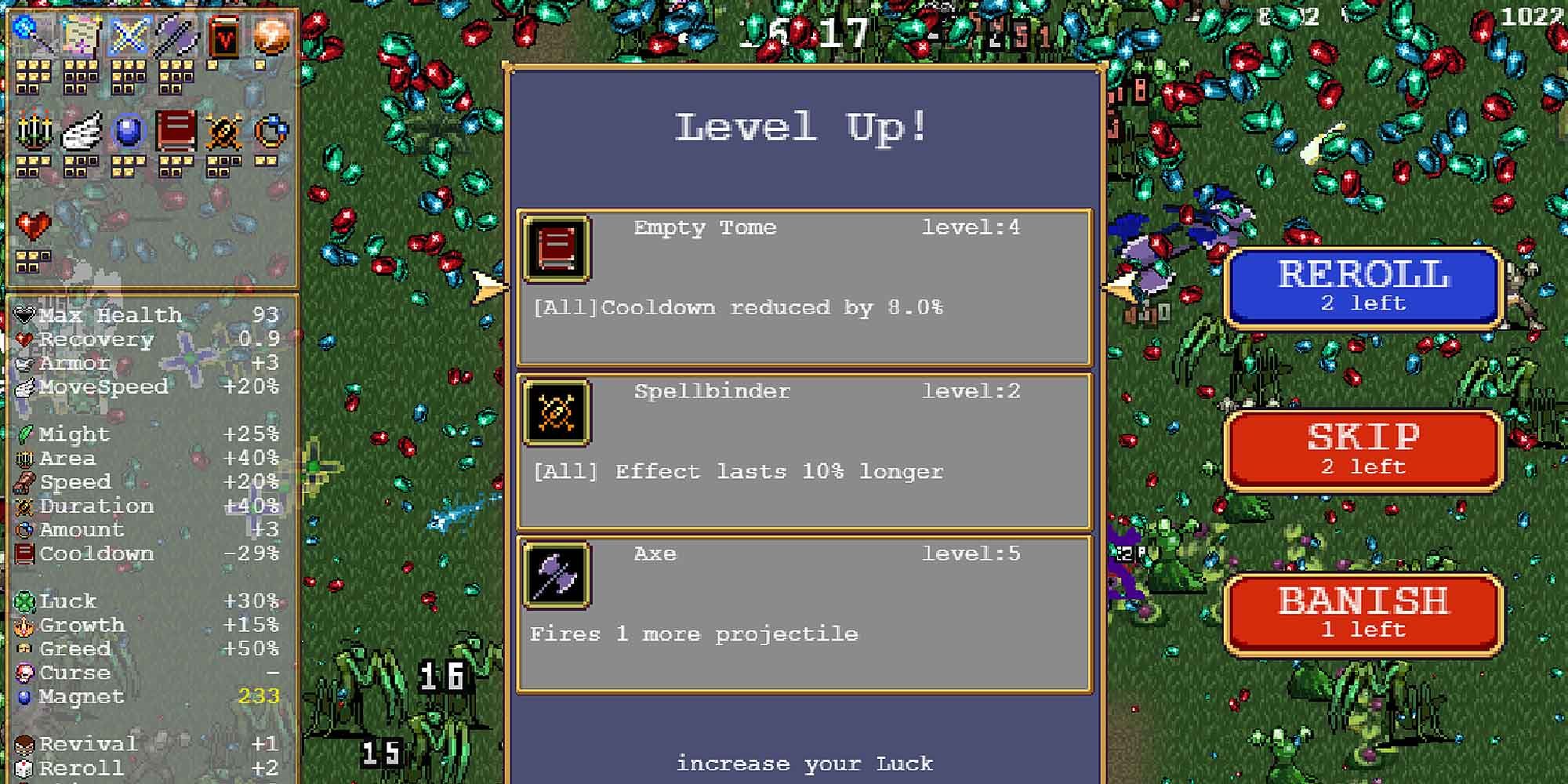 Vampire Survivors: The Best Build For The Mad Forest Stage