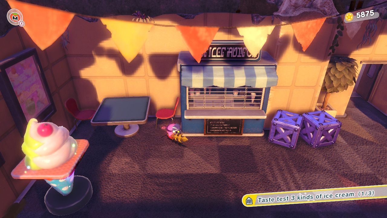 Kirby and the Forgotten Land: Alivel Mall (Staff Side) Missions and ...