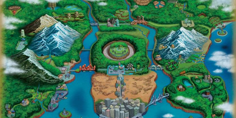 What the Unova Region Could Look Like in a Pokemon Legends Game