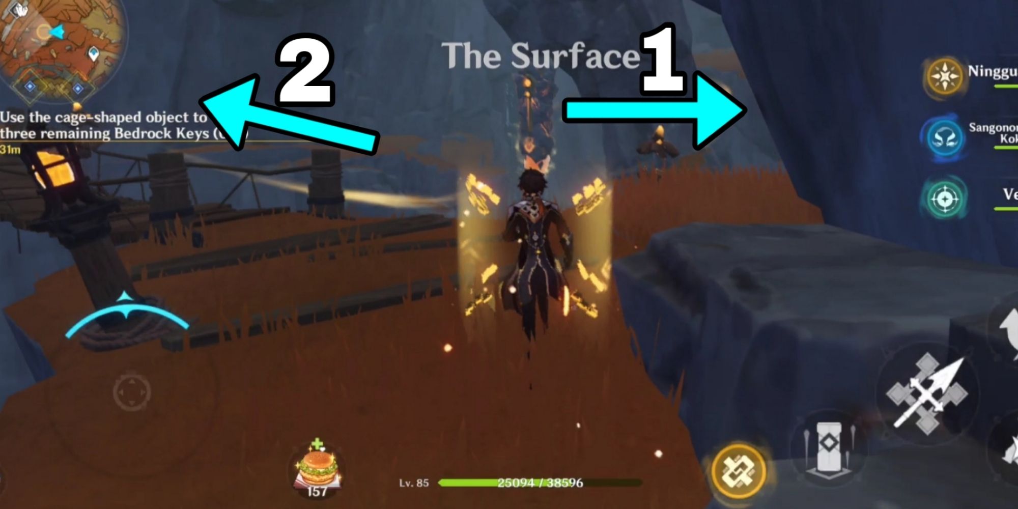 Genshin Impact: How To Find And Destroy The Fuao Vale Bedrock Keys