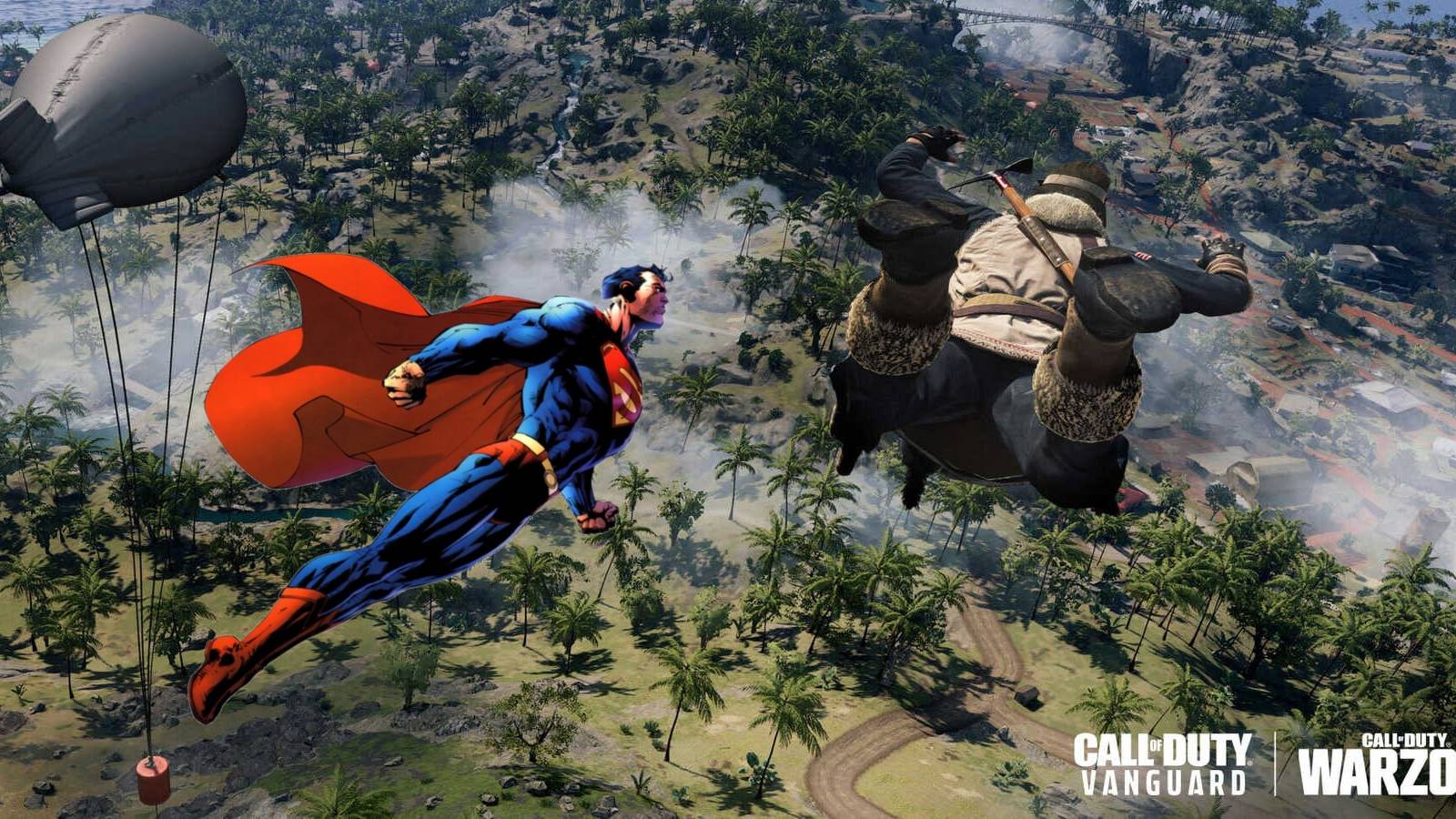Call of Duty: Warzone Trick Turns Balloon Riders Into Superman