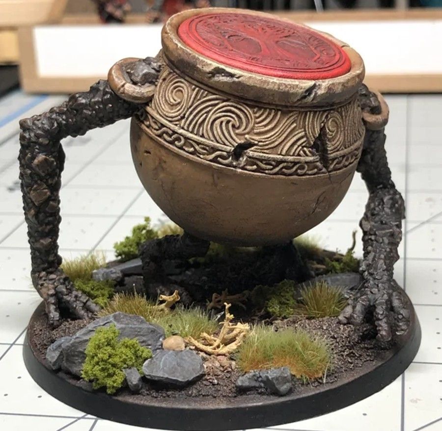 Elden Ring Fan Uses 3D Printer to Make Incredible Pot Figure