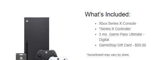 GameStop Confirms Xbox Series X In-Store Restock for Tomorrow